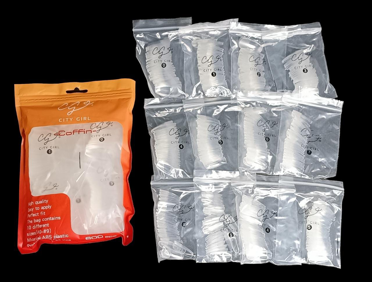 Tips p/Soft gel City girl – Bertoldi