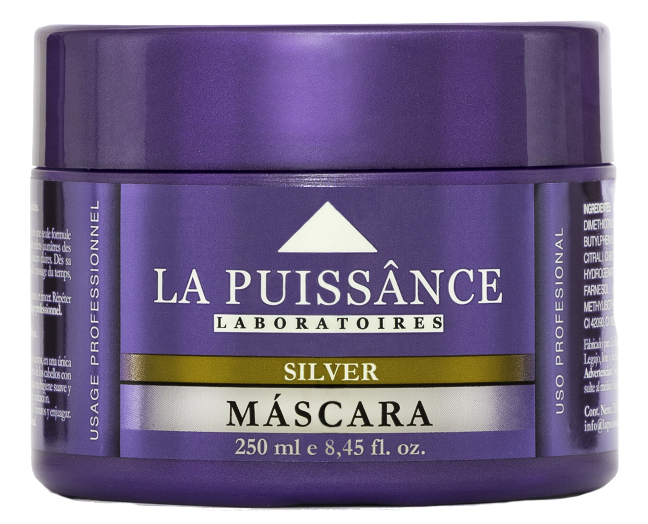 Mascara Silver La Puissance x 250ml – Bertoldi