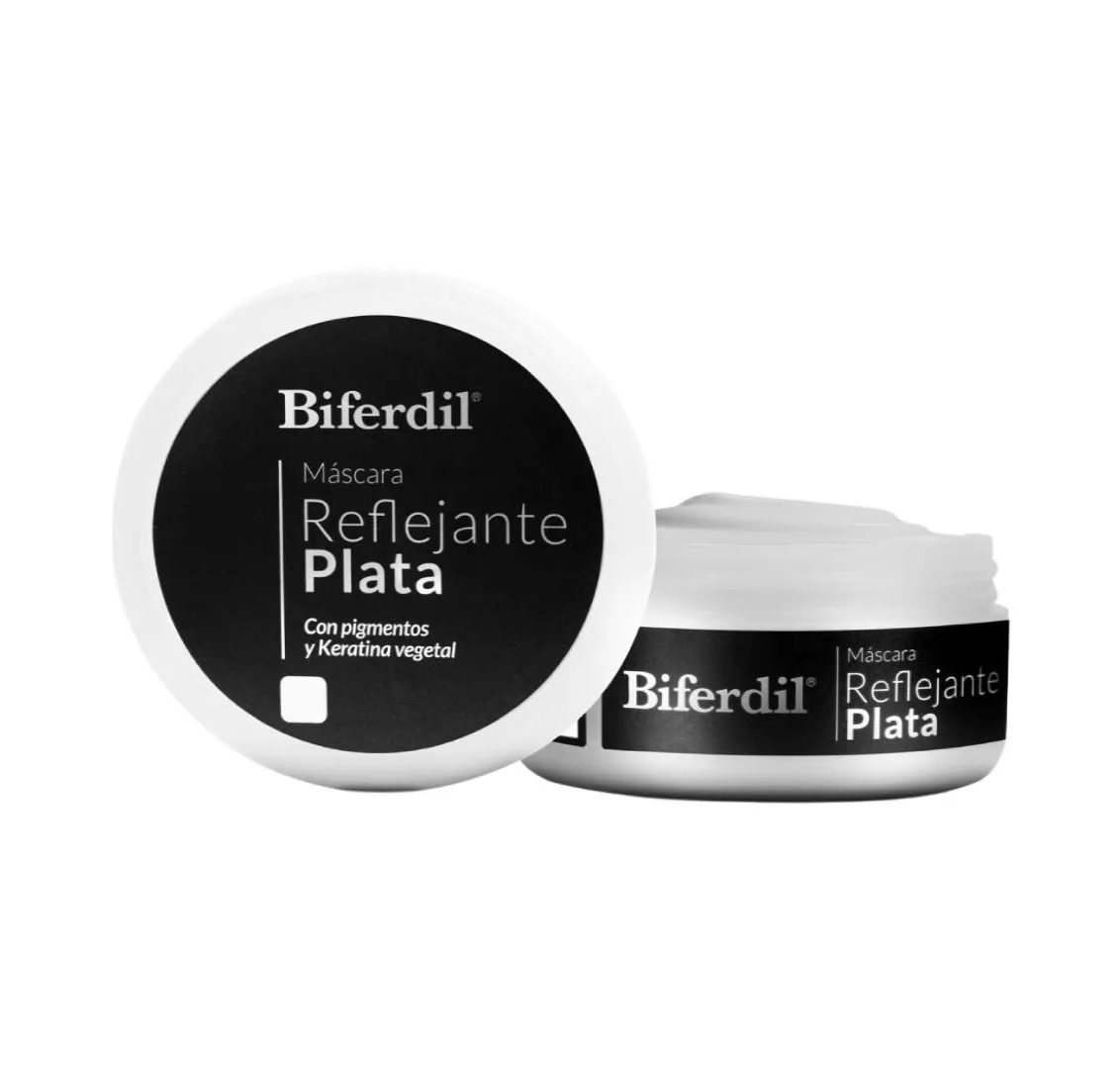 Máscara Reflejante Plata Biferdil x 150ml – Bertoldi